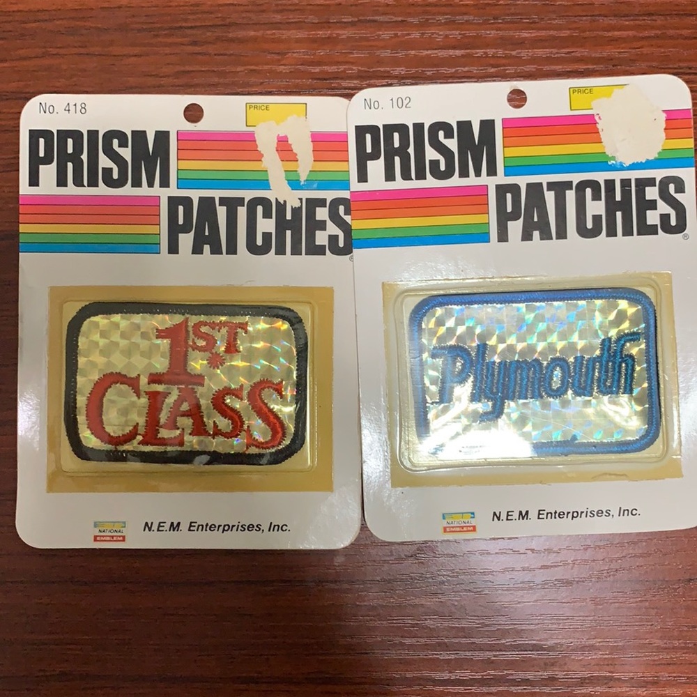 Vintage Prism Patches - Gem